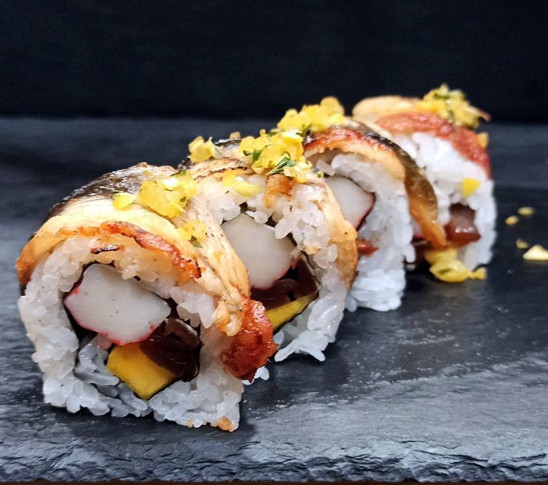 Vulcano unagi roll – AGATO SUSHI